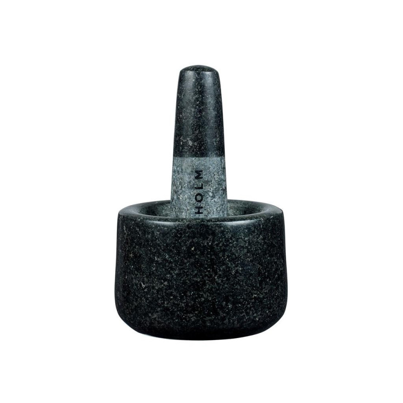 Morter i granit som er god at arbejde med og pæn at se på.